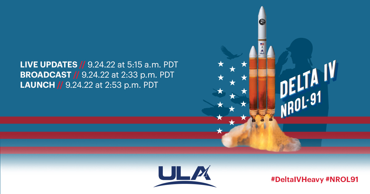 NROL-91: Delta IV Heavy readied for Vandenberg launch
