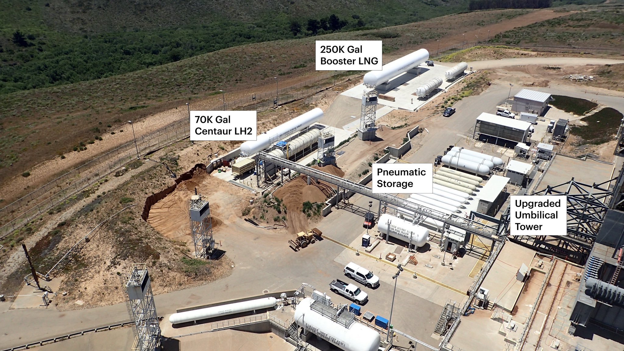 Vulcan Infrastructure Modifications